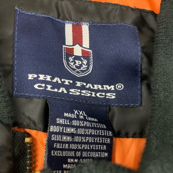 Phat Farm | Jackets & Coats | Vintage Phat Farm Classics Puffy Coat Xxl ...